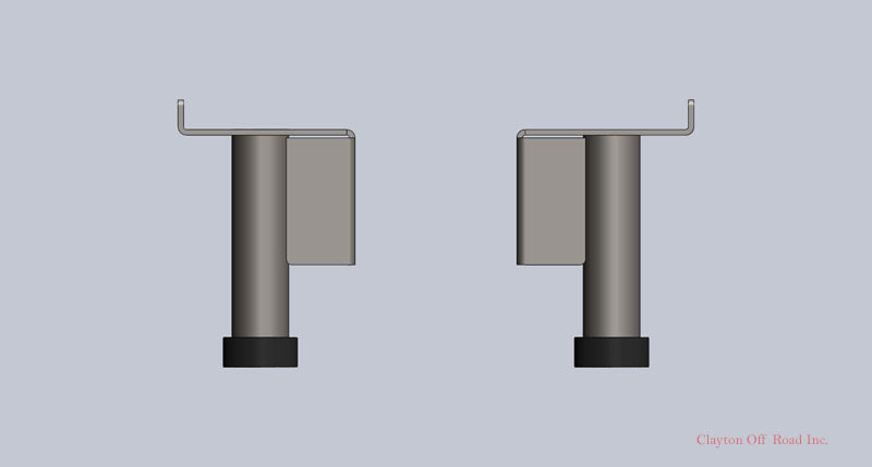 Jeep Cherokee Rear Coil Conversion Upper Spring Buckets 1984-2001 XJ C ...